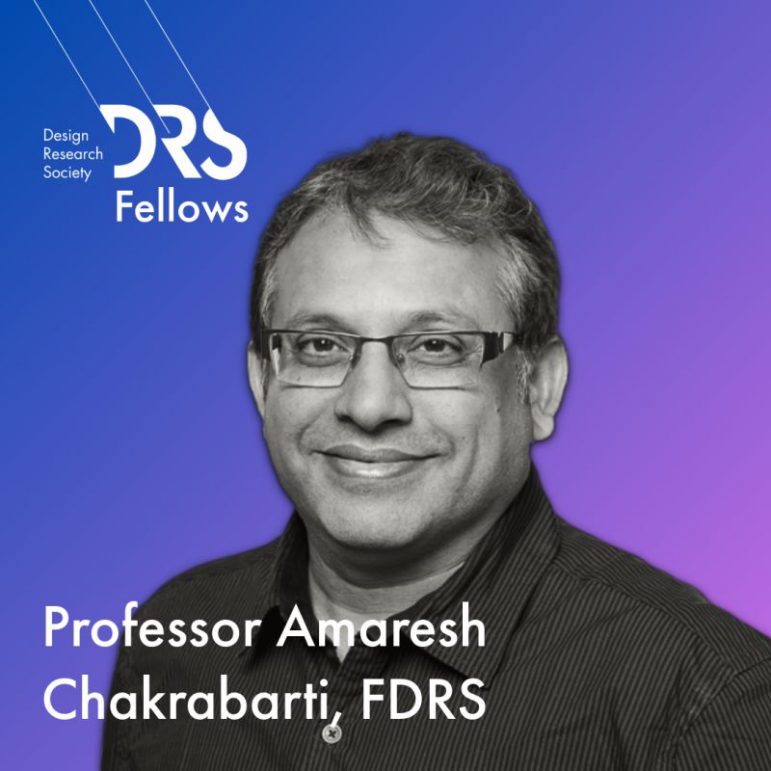 Prof. Amaresh Chakrabarti – appointed as newest Fellow of DRS – Design ...
